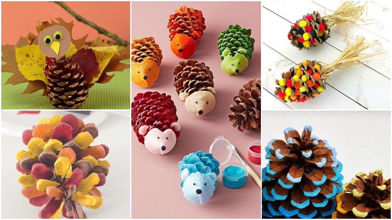 Super nápady na jesenné tvorenie pre deti zo šišiek: Inšpirujte sa aj ...