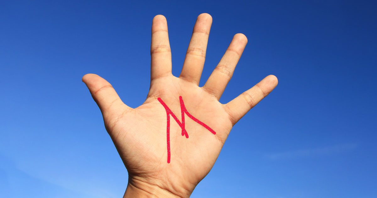 Máte na ruke čiary usporiadané do písmena M? Ste šťastnÝ ČLOVEK ...